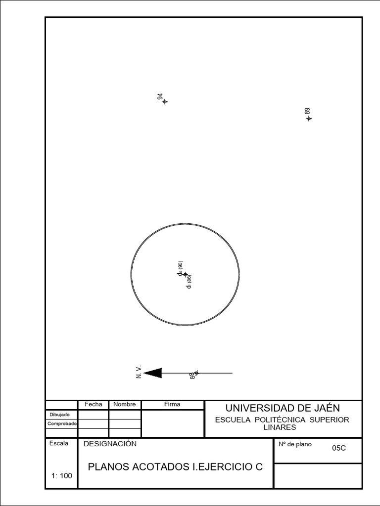 04 - Practica Planos Acotados I. Ejerc.C | PDF