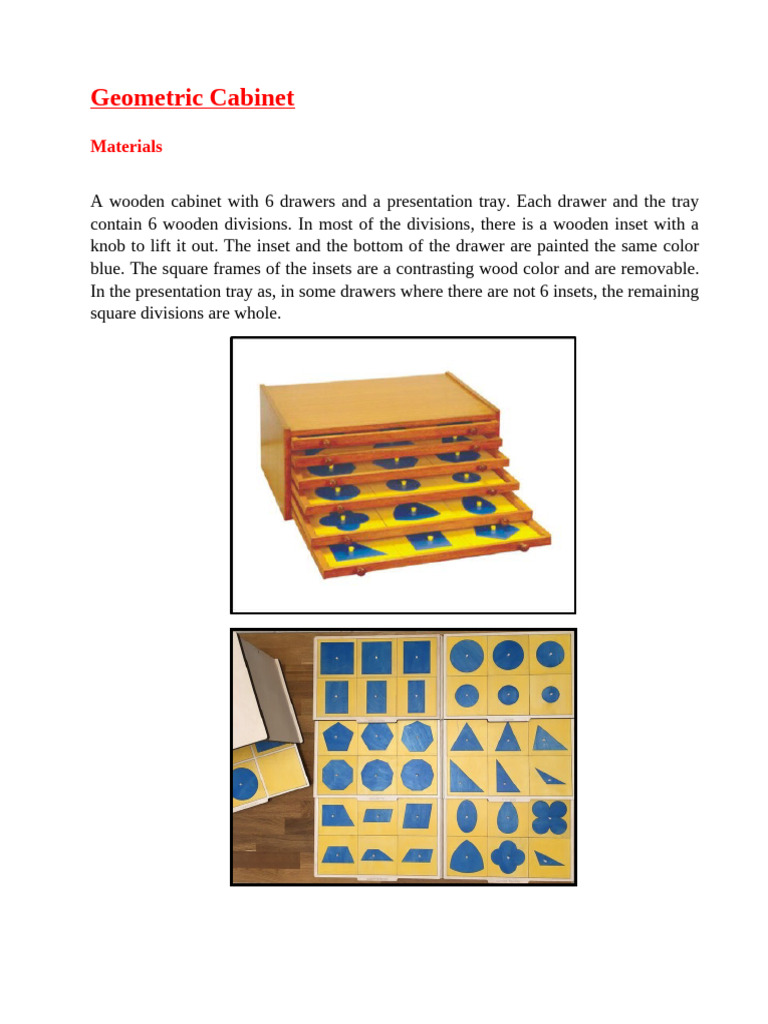 6 Geometric Cabinet | PDF | Shape | Triangle