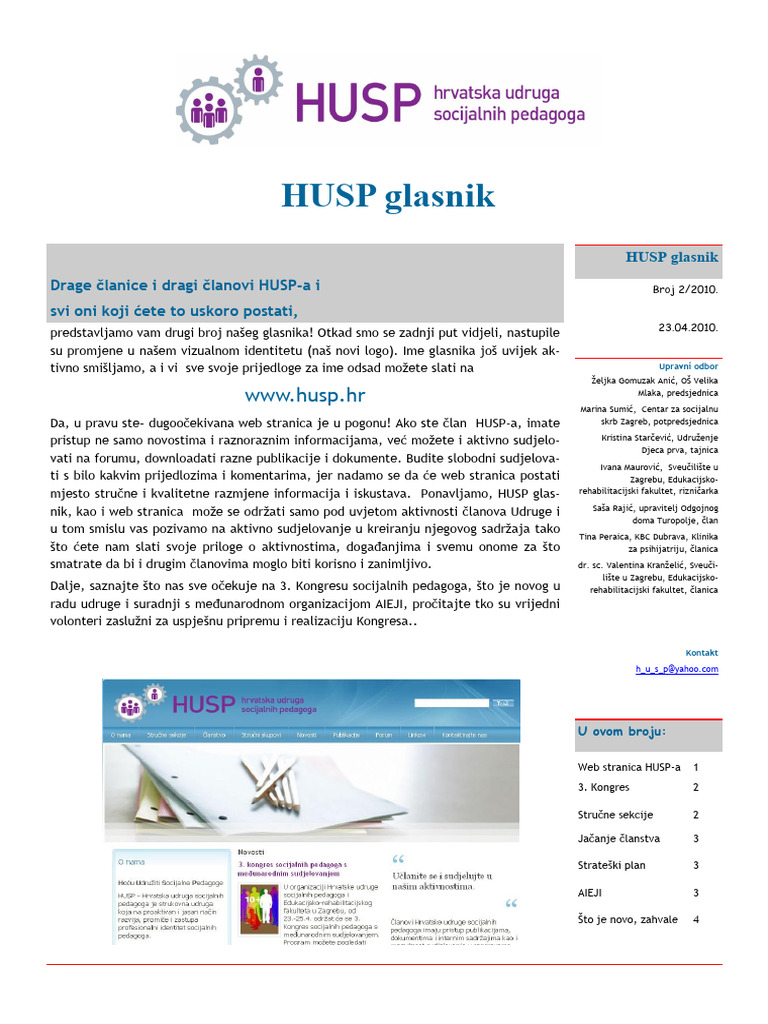 HUSp glasnik2.pubVK | PDF