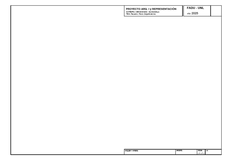 Lámina A3 en Blanco | PDF