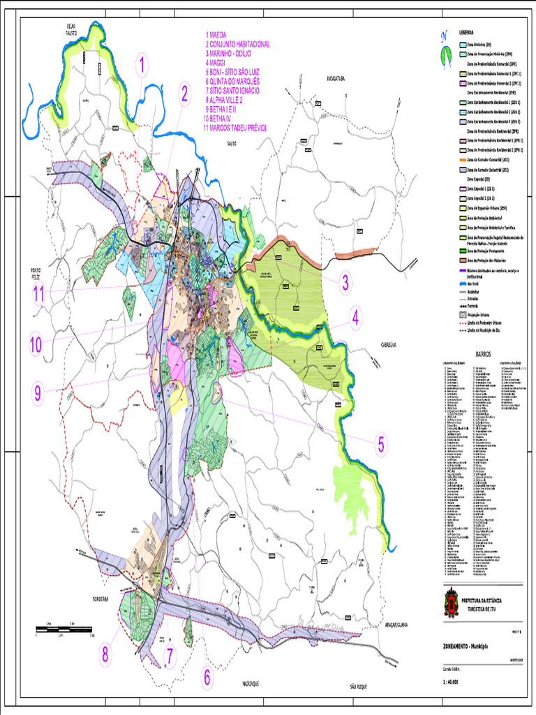 ANEXO II - Mapa de Zoneamento - Redação Dada Pela LC #23-2015 | PDF