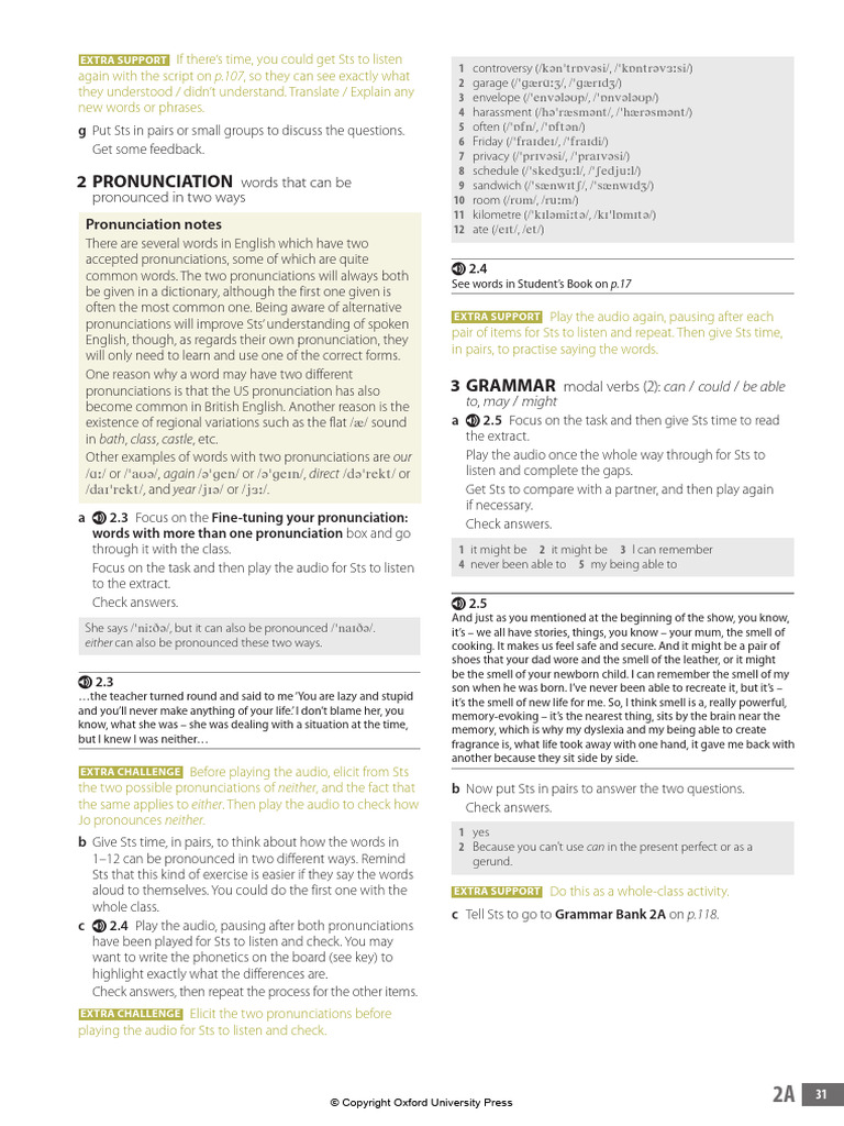 english-file-4e-advanced-plus--teachers-guide (dragged) | PDF | English ...