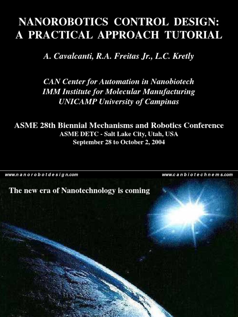 Nanorobotics Control Tutorial | PDF | Nanotechnology | Nanomedicine