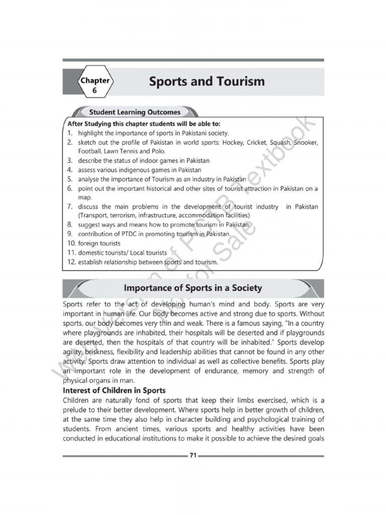 12th Class Pak Studies CH 6 English | PDF