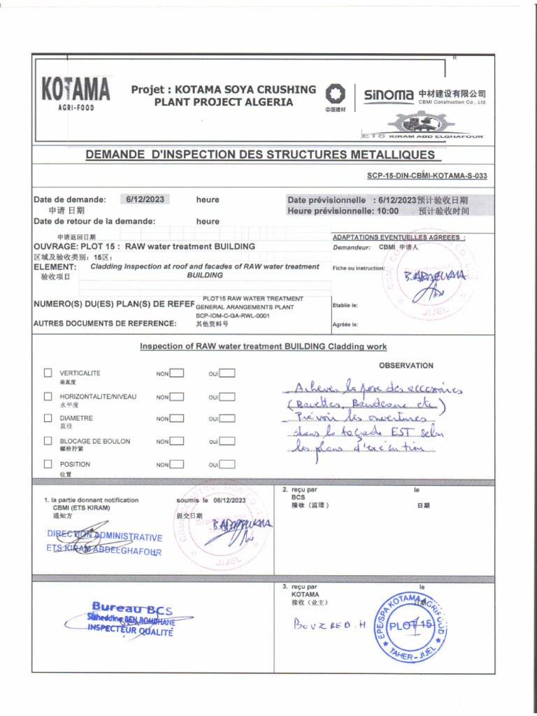 SCP 15 Dim Cbmi Kotama S 033 | PDF