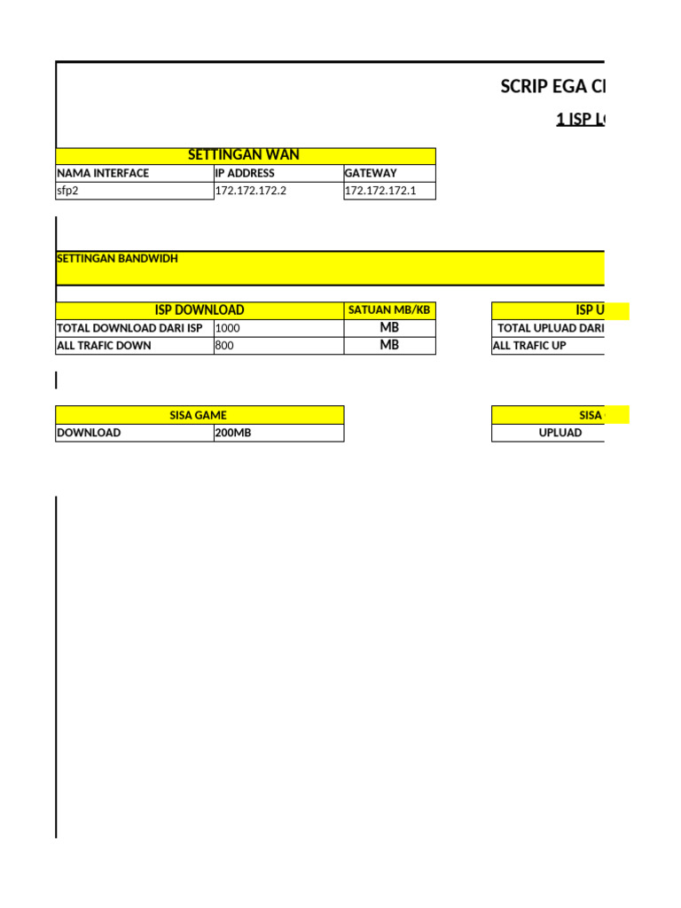 Scrip Ega Chanel New Version 1 Isp Low Speak | PDF | Network Architecture | Computer Hardware