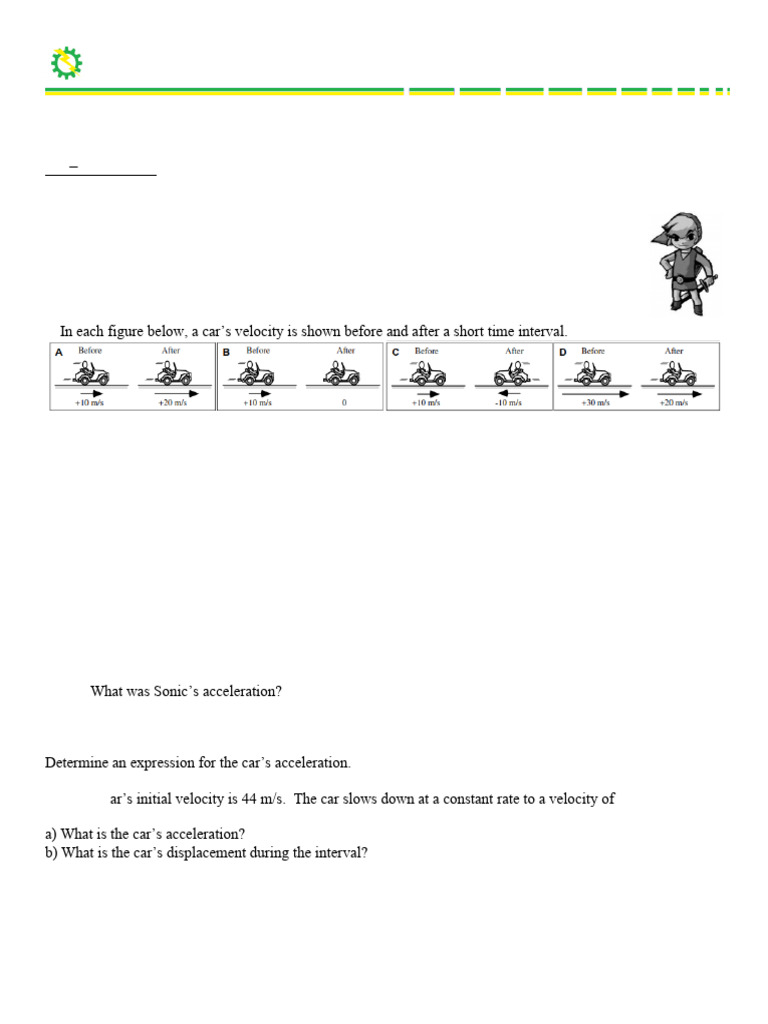 Unit 1 - Unit3 Practice Problems | PDF | Force | Acceleration
