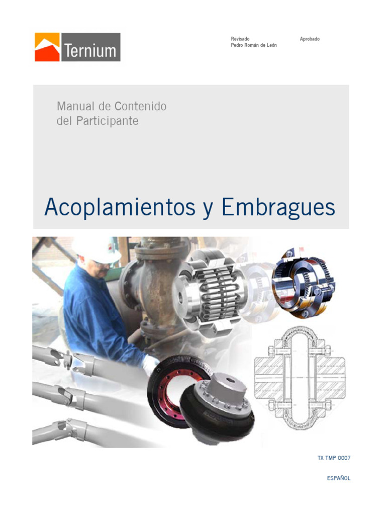 TX-TMP-0007 MP Acoplamientos y Embragues | PDF | Tornillo | Eje