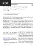 Interpreting SECA Scan Results SOP | PDF | Obesity | Bulimia Nervosa