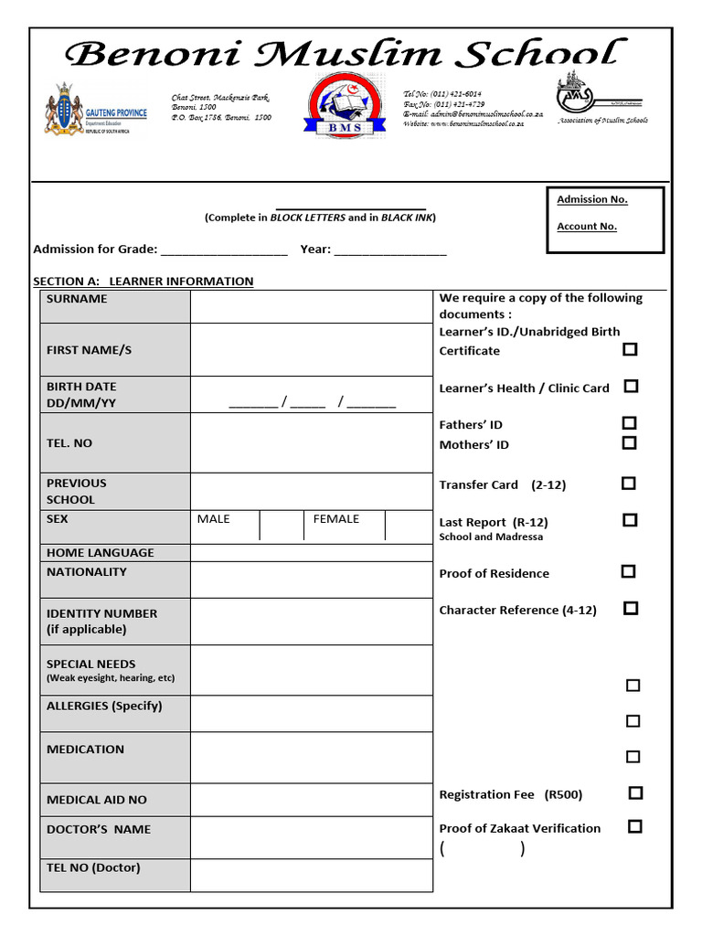 BMS-ENROLMENT-and-FEES-FORM-2025 and | PDF