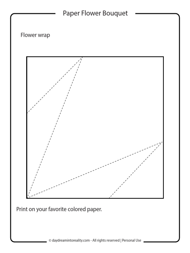 Paper Flower Bouquet Options | PDF