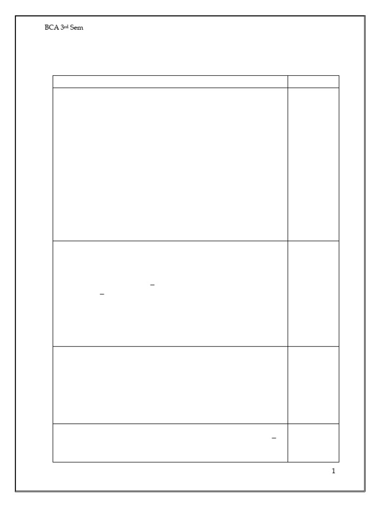 BCA 3rd COmputer Networks 1 | PDF | Computer Network | Network Topology