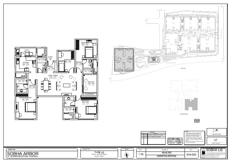 Sobha Arbor Layout at Senneerkuppam | PDF | Buildings And Structures | Room