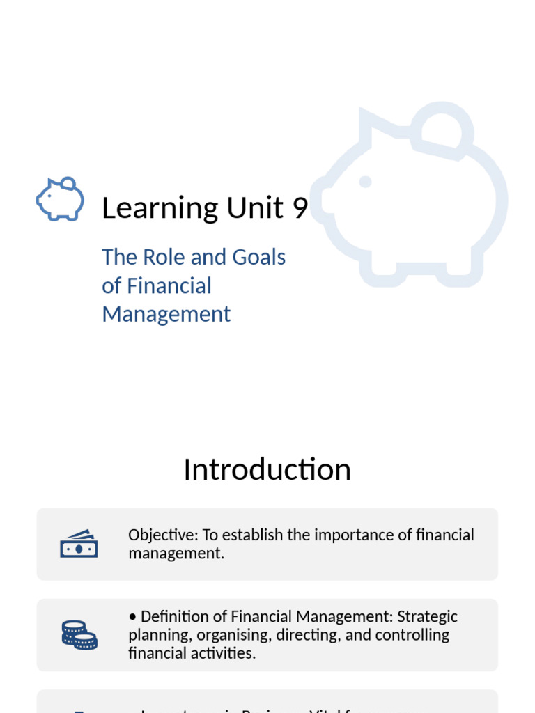 Financial Management: Roles and Strategies | PDF | Investing | Equity ...