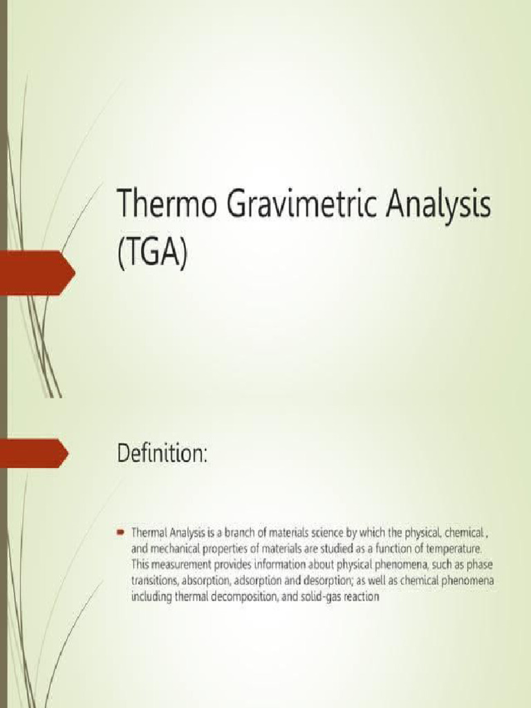 TGA | PDF