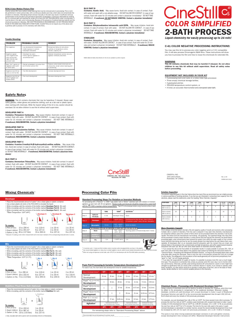 CS41 Liquid Insrructions | PDF | Water