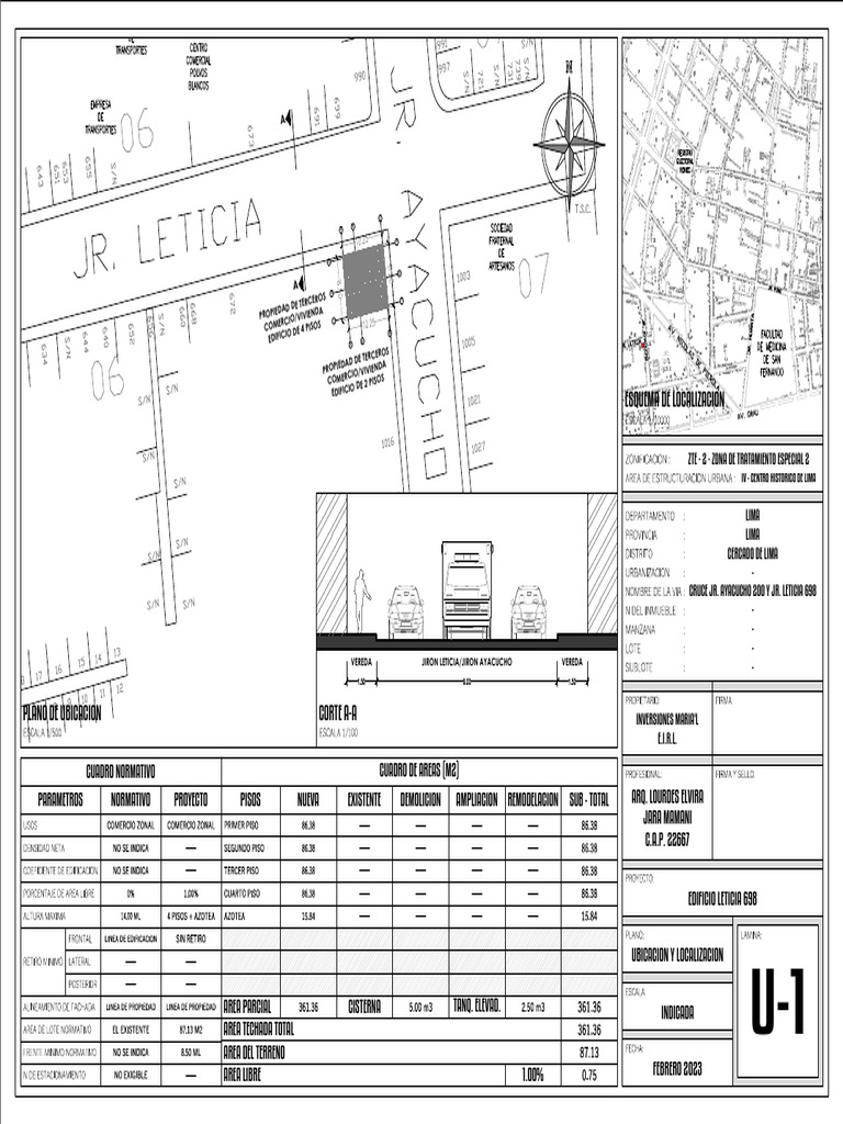 PLANO DE UBICACION_LETICIA | PDF