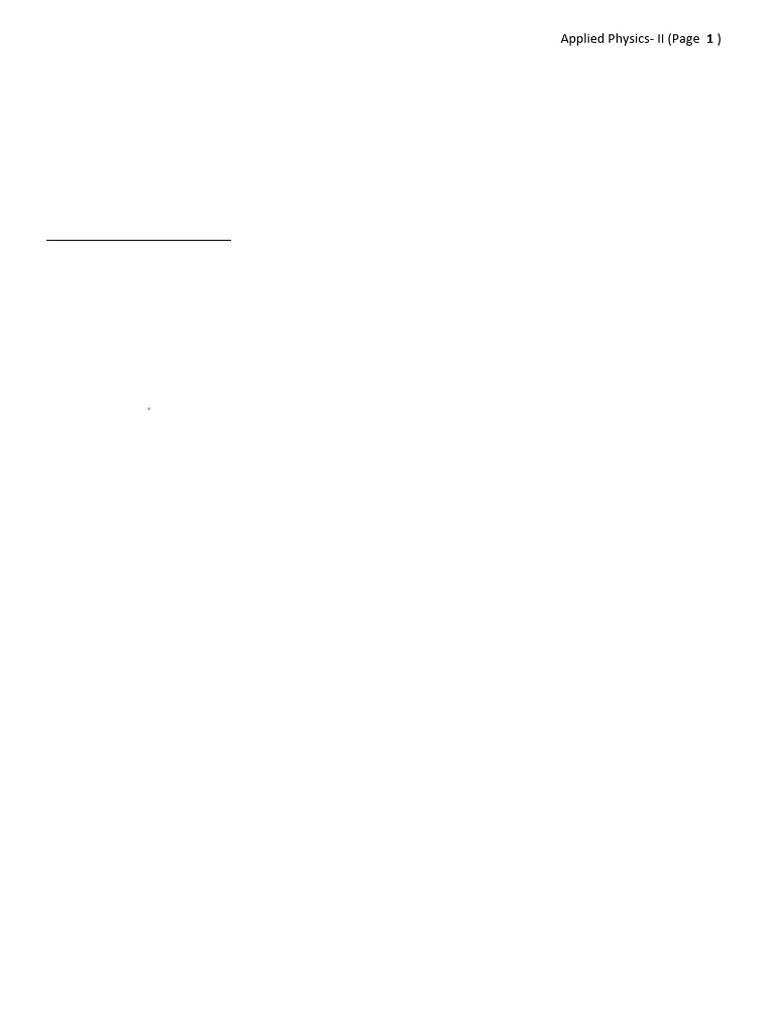 Applied Physics II Practical Experiments | PDF | Optics | Mirror