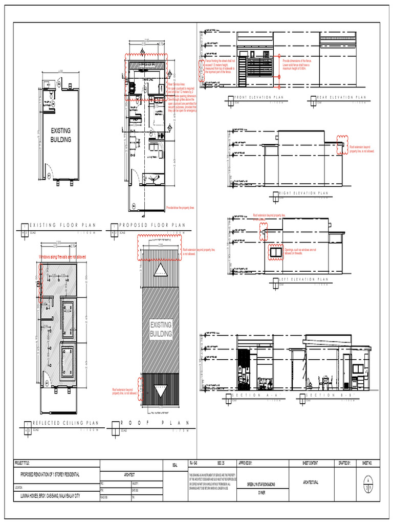 Proposed Residential Renovation Plans | PDF | Building Engineering | Home