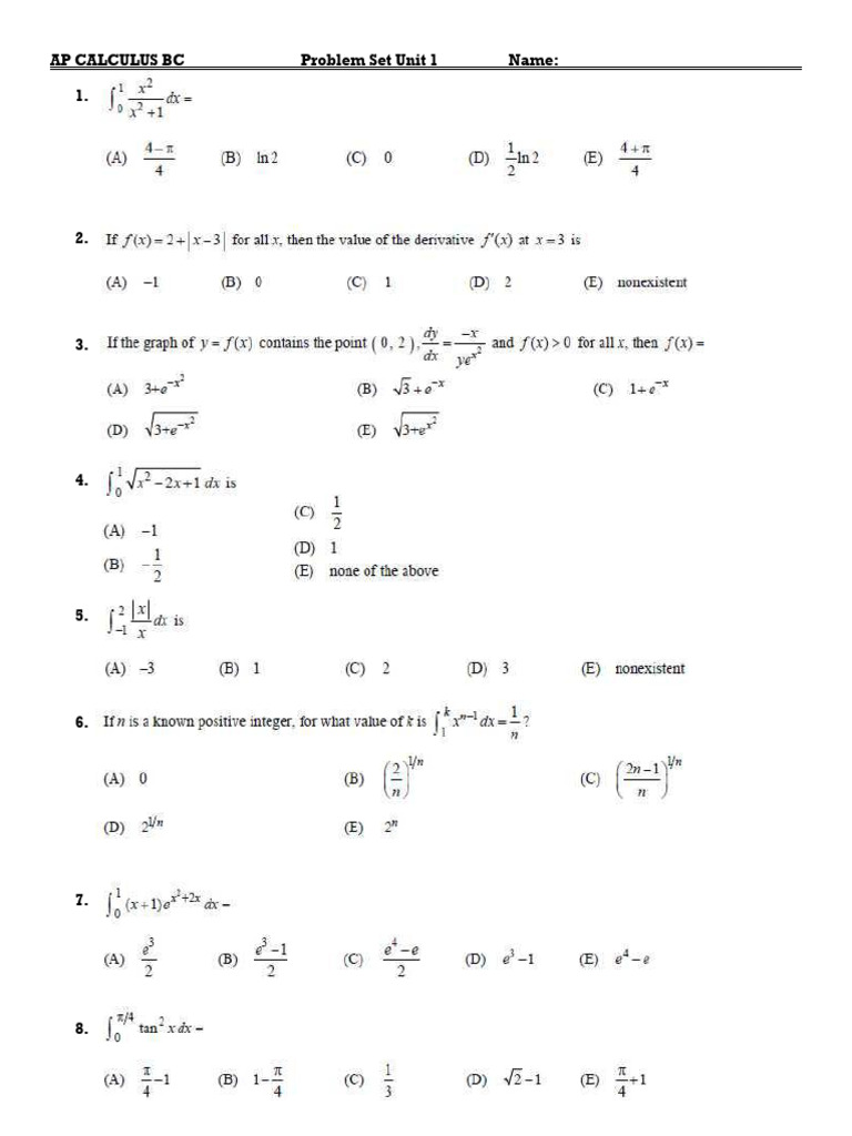problem_set_unit_1_with_answers_2014 | PDF