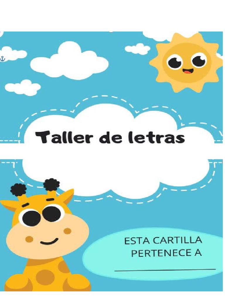 Cartilla de Letras Imprenta | PDF