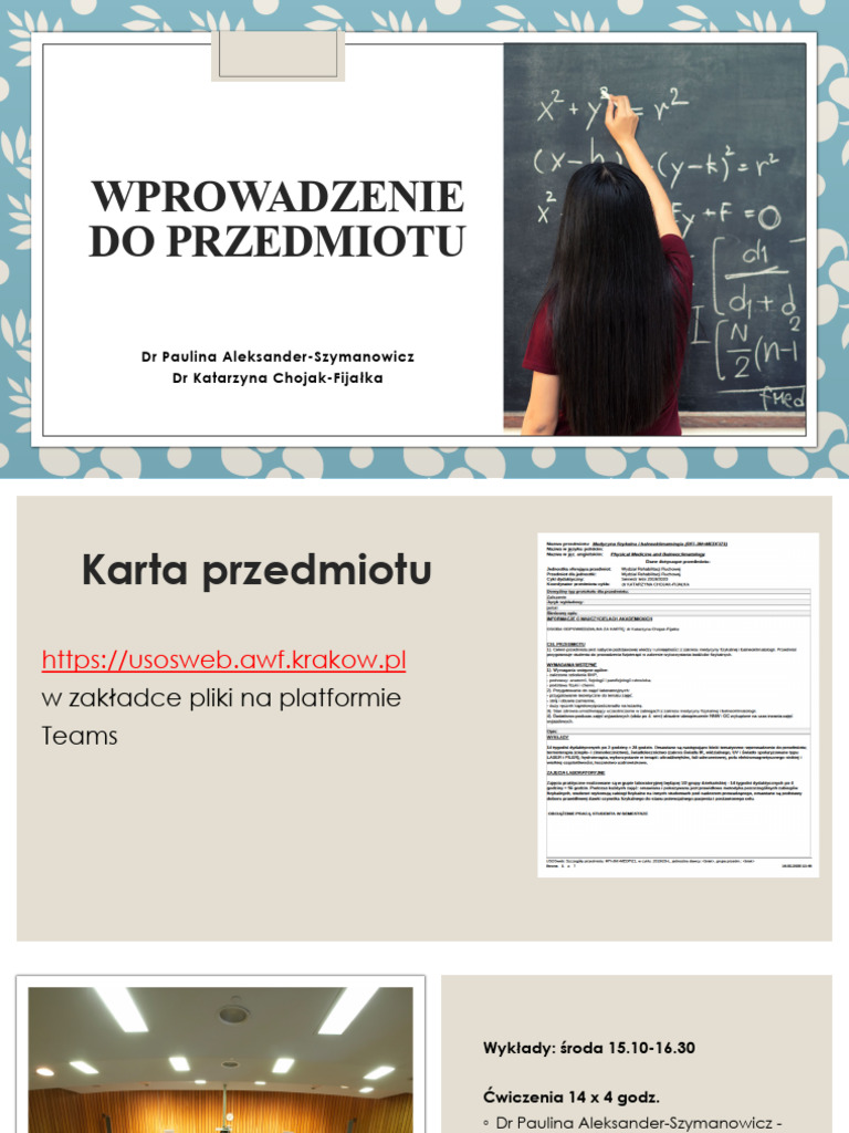 Wykład 1 Wprowadzenie | PDF