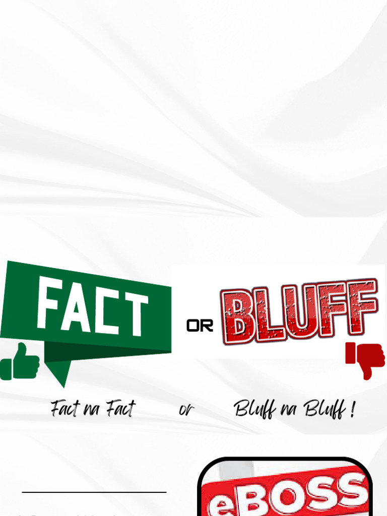 AC31 - FACT-OR-BLUFF-Government Processes | PDF