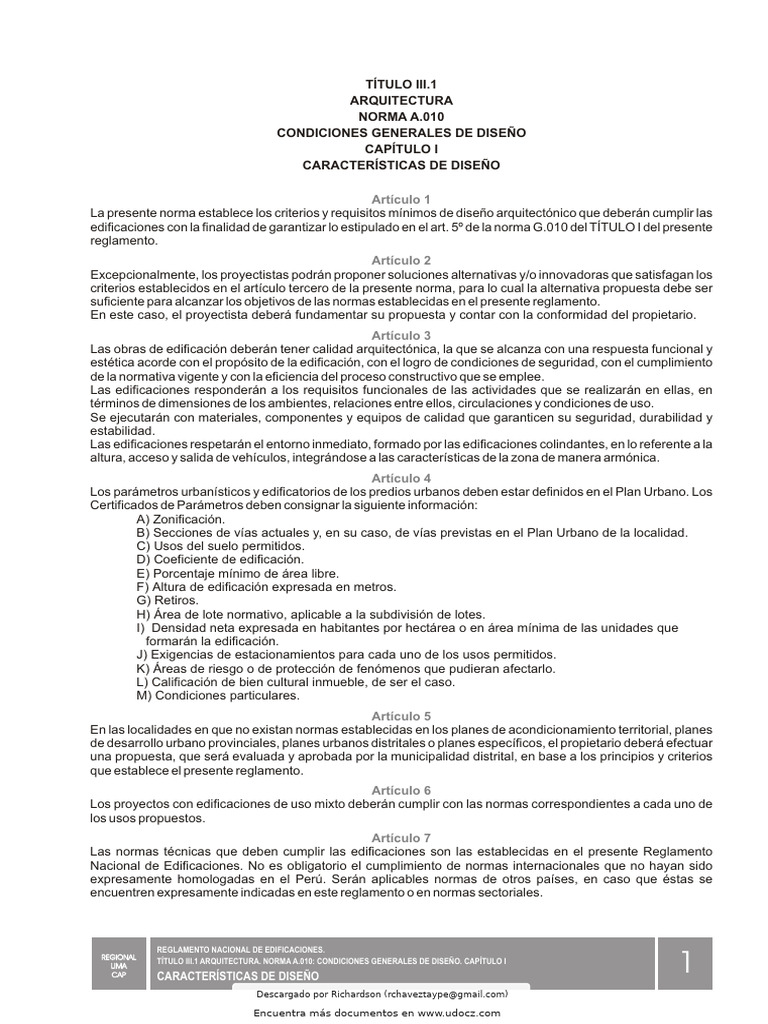 Reglamento Ilustrado | PDF | edificio | Diseño