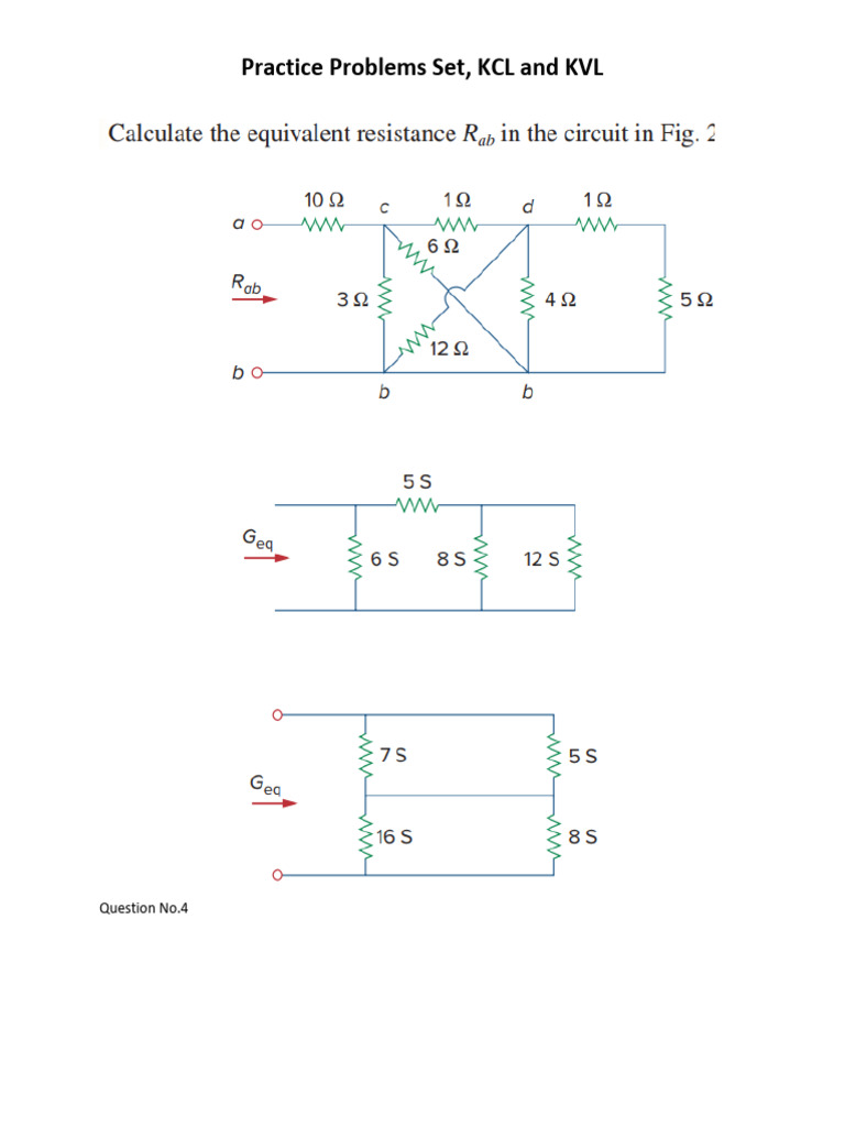Practice Problems Set 2 | PDF