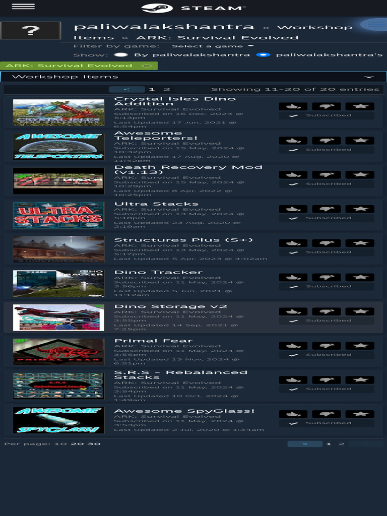 Steam Community Paliwalakshantra Subscribed Items 2 | PDF