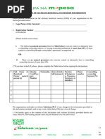 UBO Declaration Form | PDF | Companies | Ownership