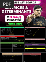 Matrices Formula Sheet Class12 2025-26 | PDF