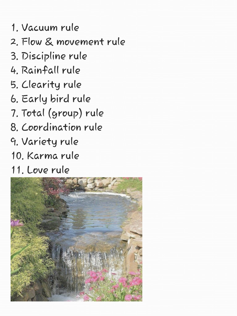 11 Nature Rules | PDF