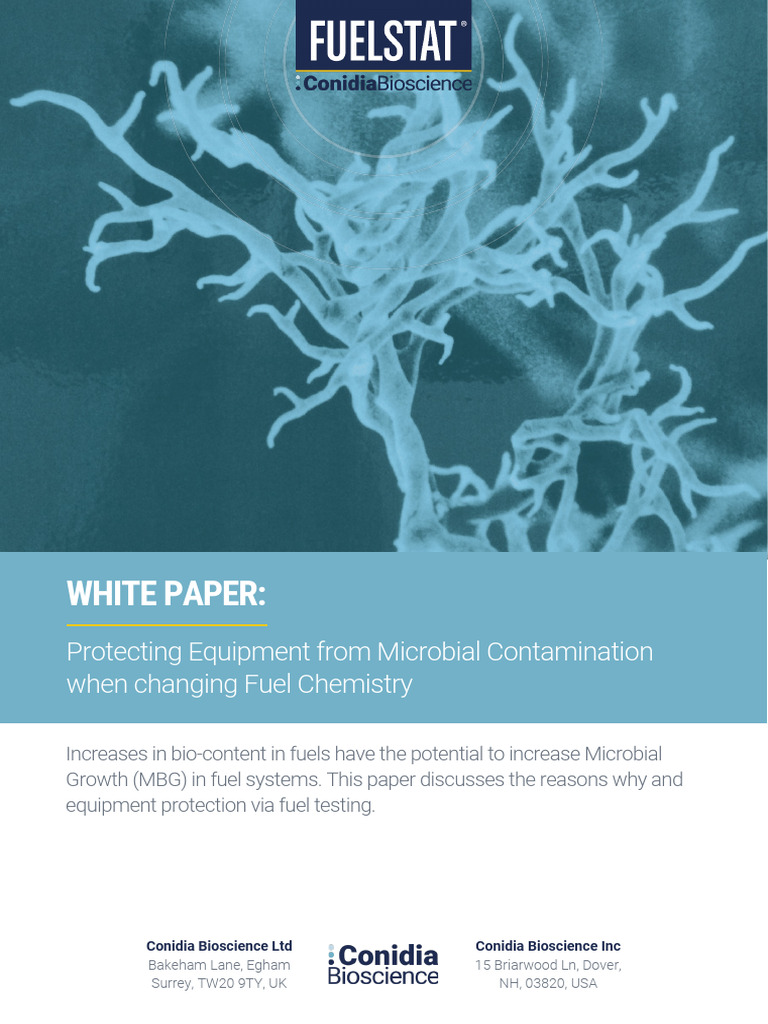 Microbial Contamination in Fuel Systems | PDF | Biodiesel | Diesel Fuel