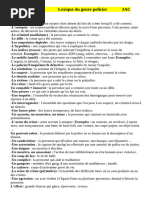 Lexique du récit policier | PDF | Fiction crime | Thriller policier