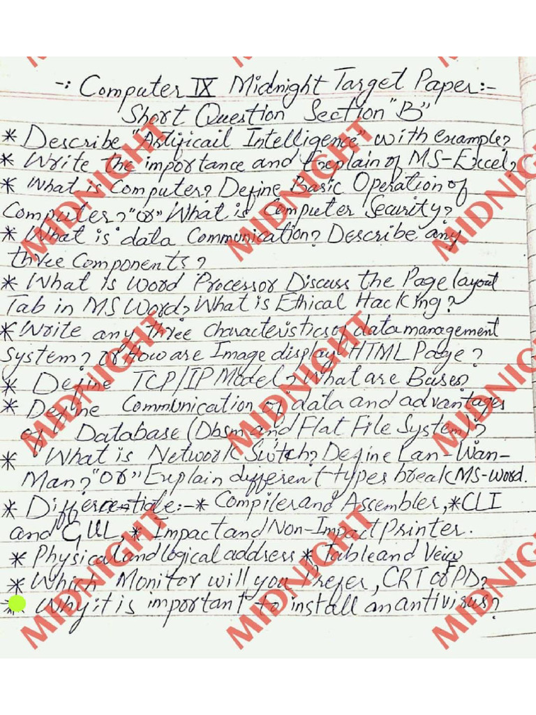 Ix Computer Midnight | PDF