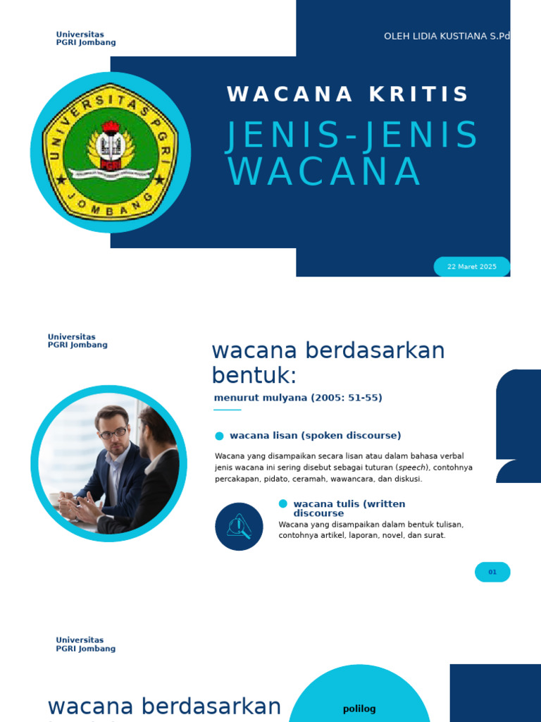 Jenis Jenis Wacana | PDF