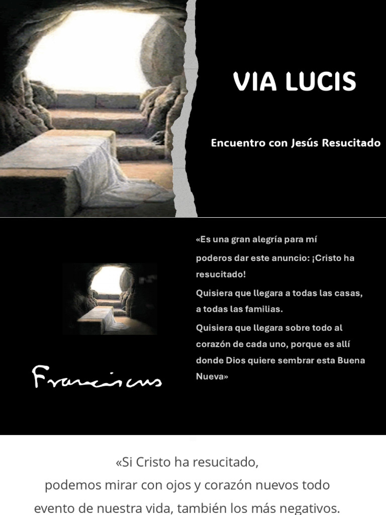 Via Lucis 2025 Proyección | PDF