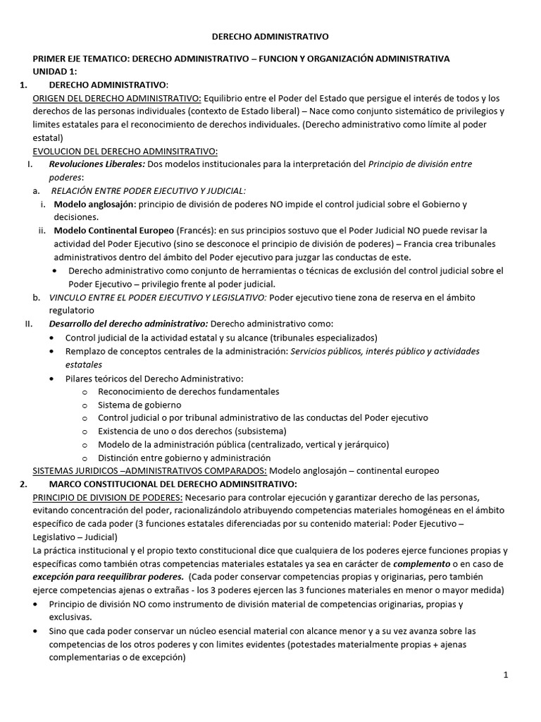 Resumen Admin Unisal | PDF | Regulación | Ejecutivo (gobierno)