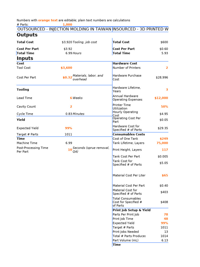 injection_molding_v_calculator | PDF | 3 D Printing | Printer (Computing)