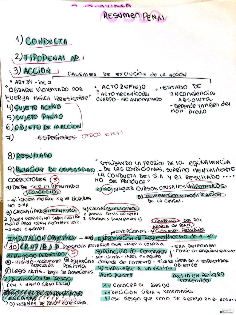 Resumen Penal - 2do Parcial | PDF