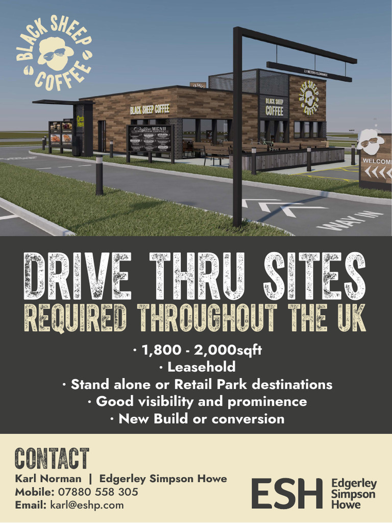 Drive Thru Site Requirements UK | PDF