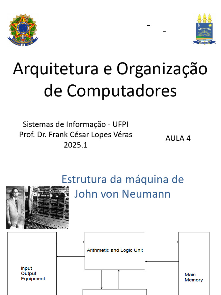 ARQ e ORG - AULA 4 - Estrutura Expandida do IAS | PDF | Armazenamento ...