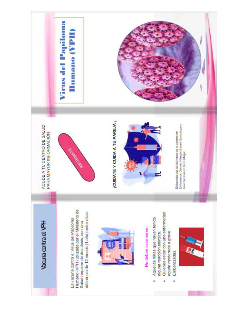 Folleto VPH | PDF