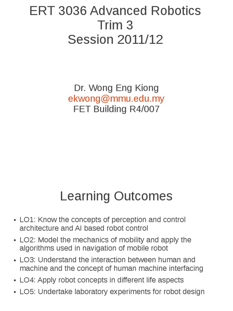 Assignment Robotics | PDF | Robot | Robotics