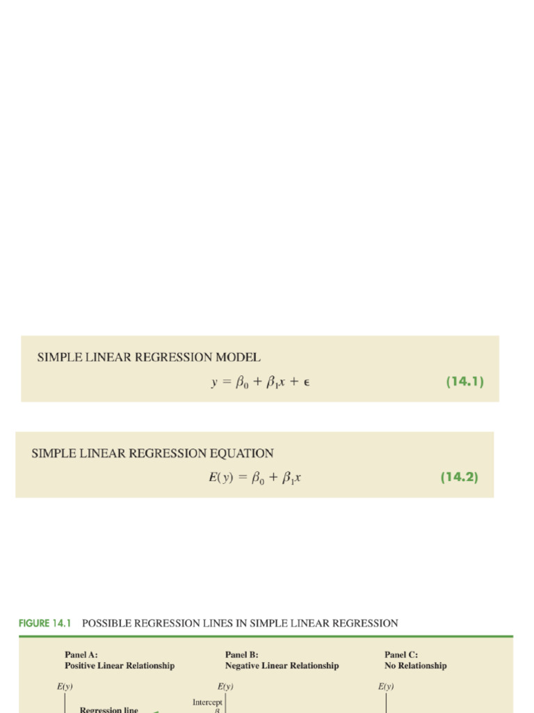 Simple Linear Regression | PDF