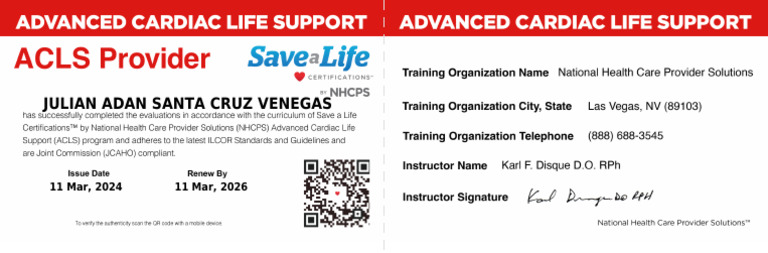 Acls 2026 | PDF