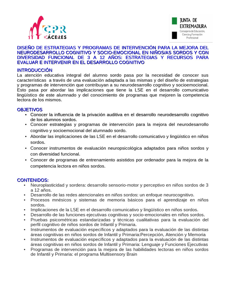 116183-Diptico 3 | PDF | Evaluación | Neuropsicología