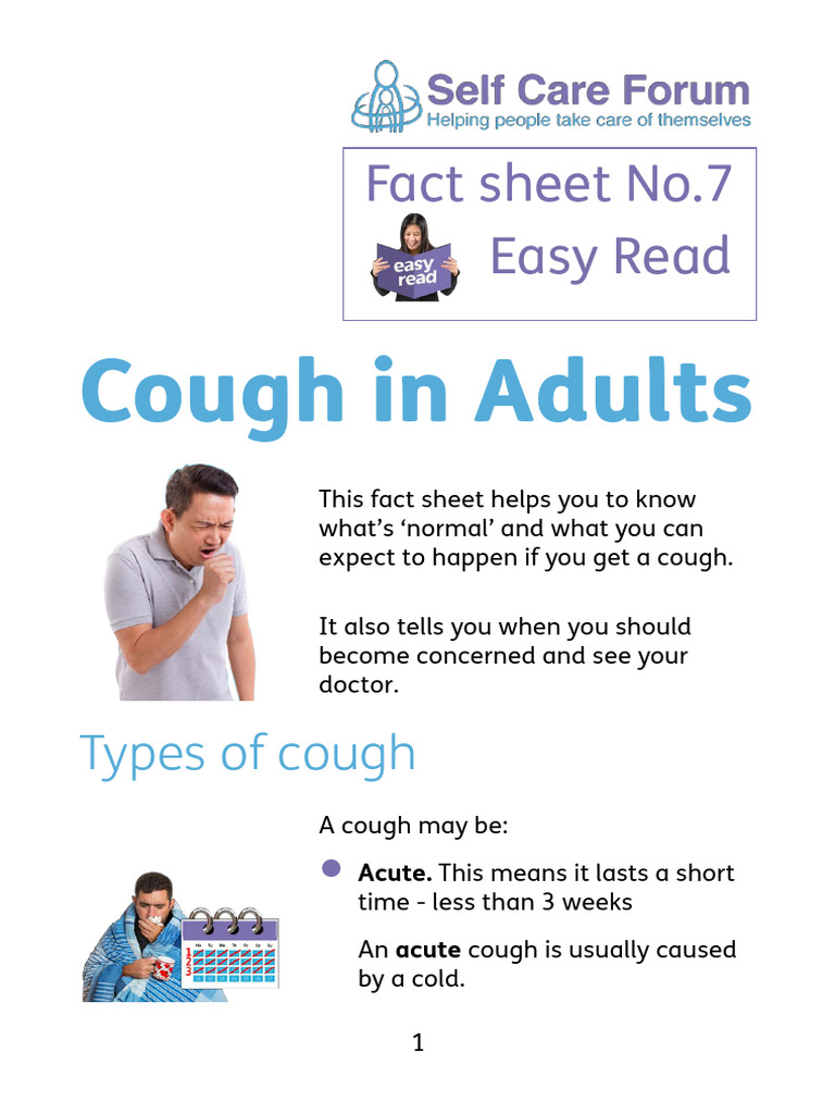 Understanding Adult Coughs: Types & Care | PDF | Cough | Human Diseases ...