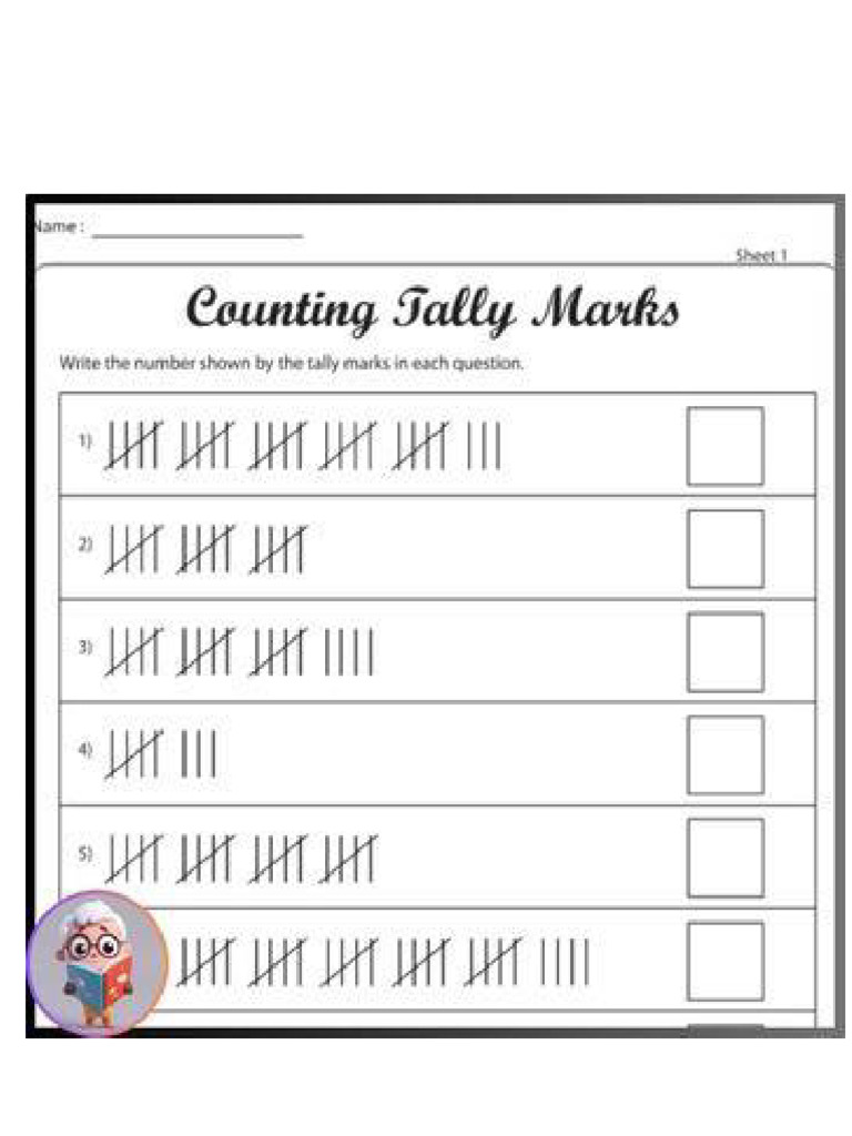 Engaging Tally Graph Worksheets for Young Learners | PDF